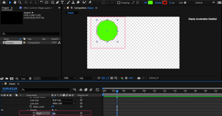 How to Customize Shapes in After Effects - Skillademia